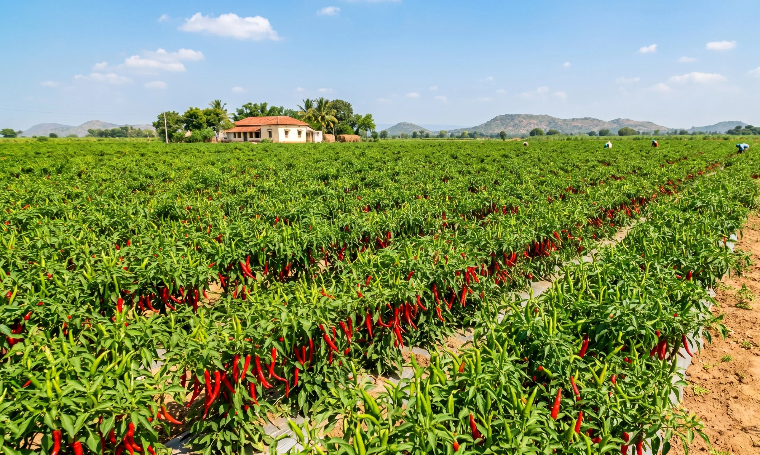 Guntur Farmlands — Pure Red Chilli Powder | Farm to Home | No Preservatives